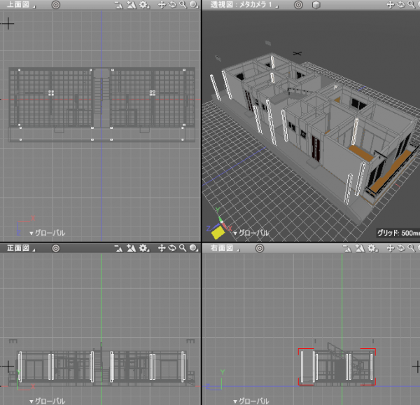 建物からIFCファイル内の構成を考える – Shade3D チュートリアル